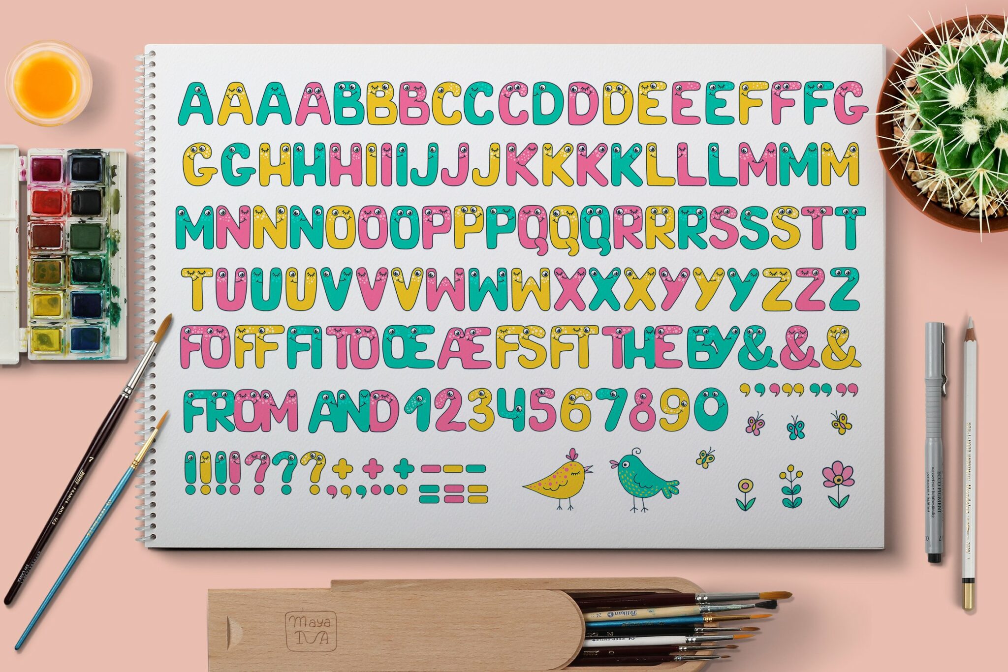 Funny Font – MasterBundles