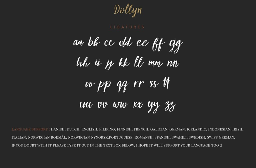 Dollyn Script - Casual Playful Font – MasterBundles
