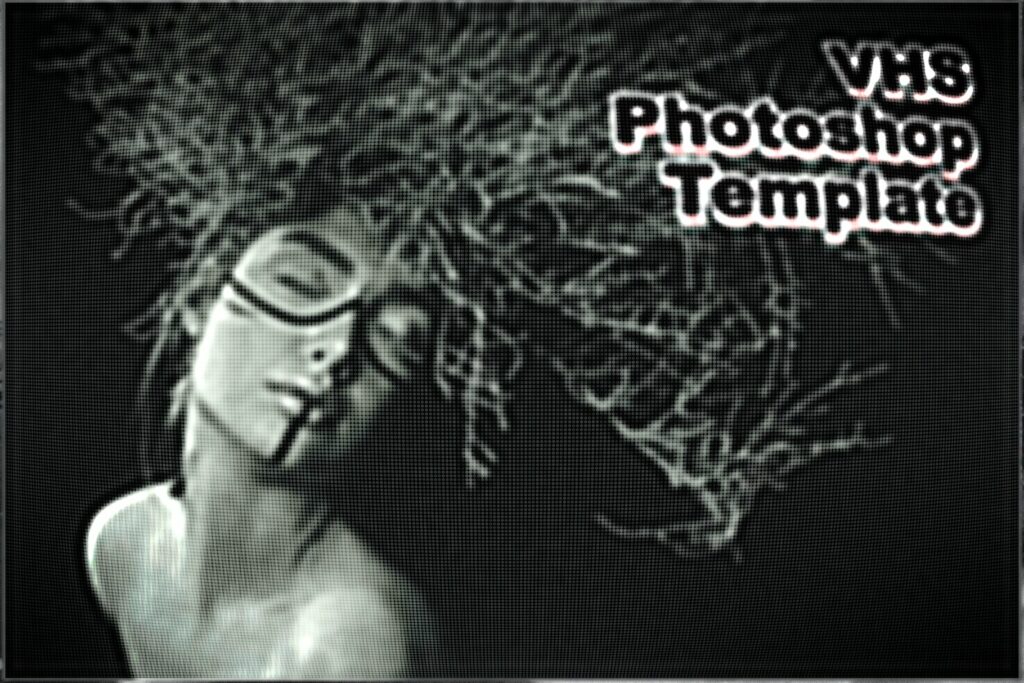 VHS Photoshop Template – MasterBundles