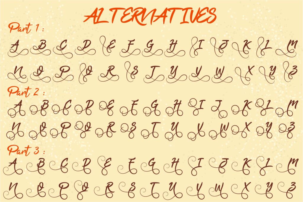 Mexicano Modern Calligraphy Typeface – MasterBundles