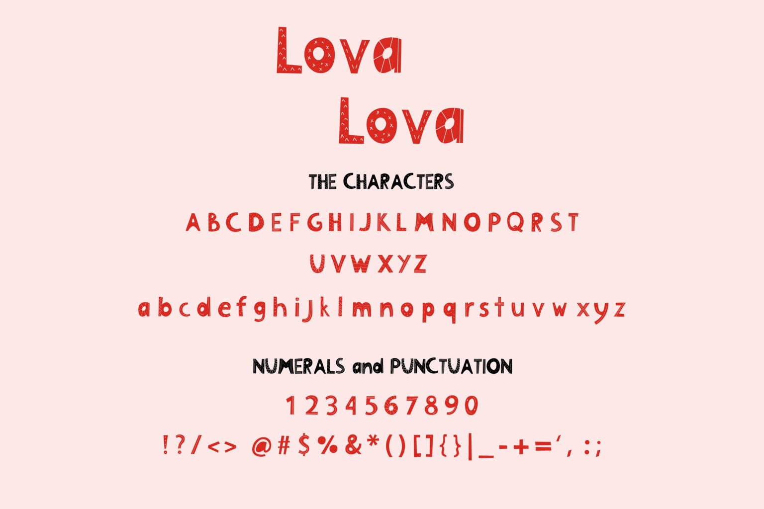 Lova Lova Cutout font – MasterBundles