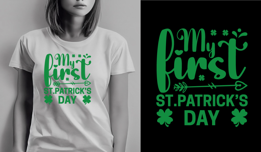 9 ST. PATRICK DAY BUNDLE T-SHIER DESIGN - MasterBundles