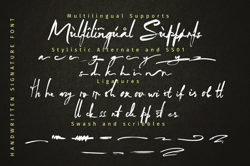 Arthur Keith - Signature Style Font – MasterBundles
