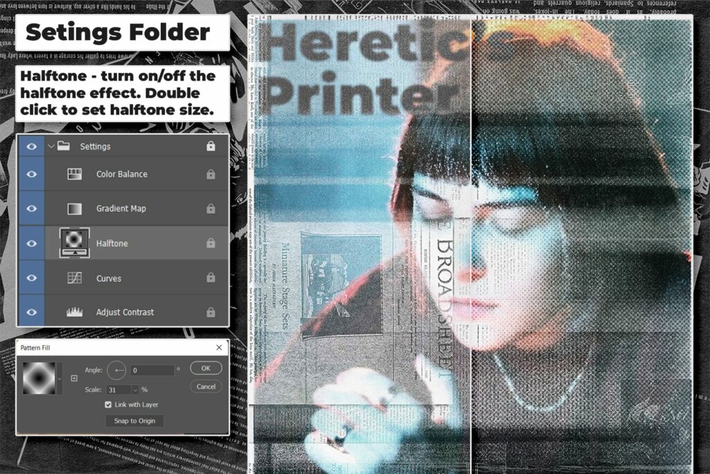 Heretic's Printer - Print Machine #1 – MasterBundles