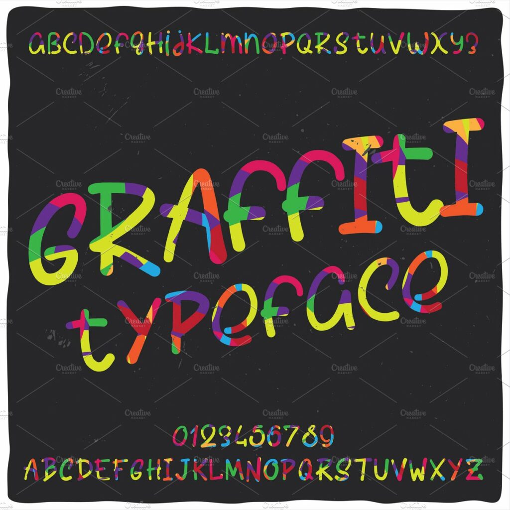 Vintage label typeface Graffiti – MasterBundles