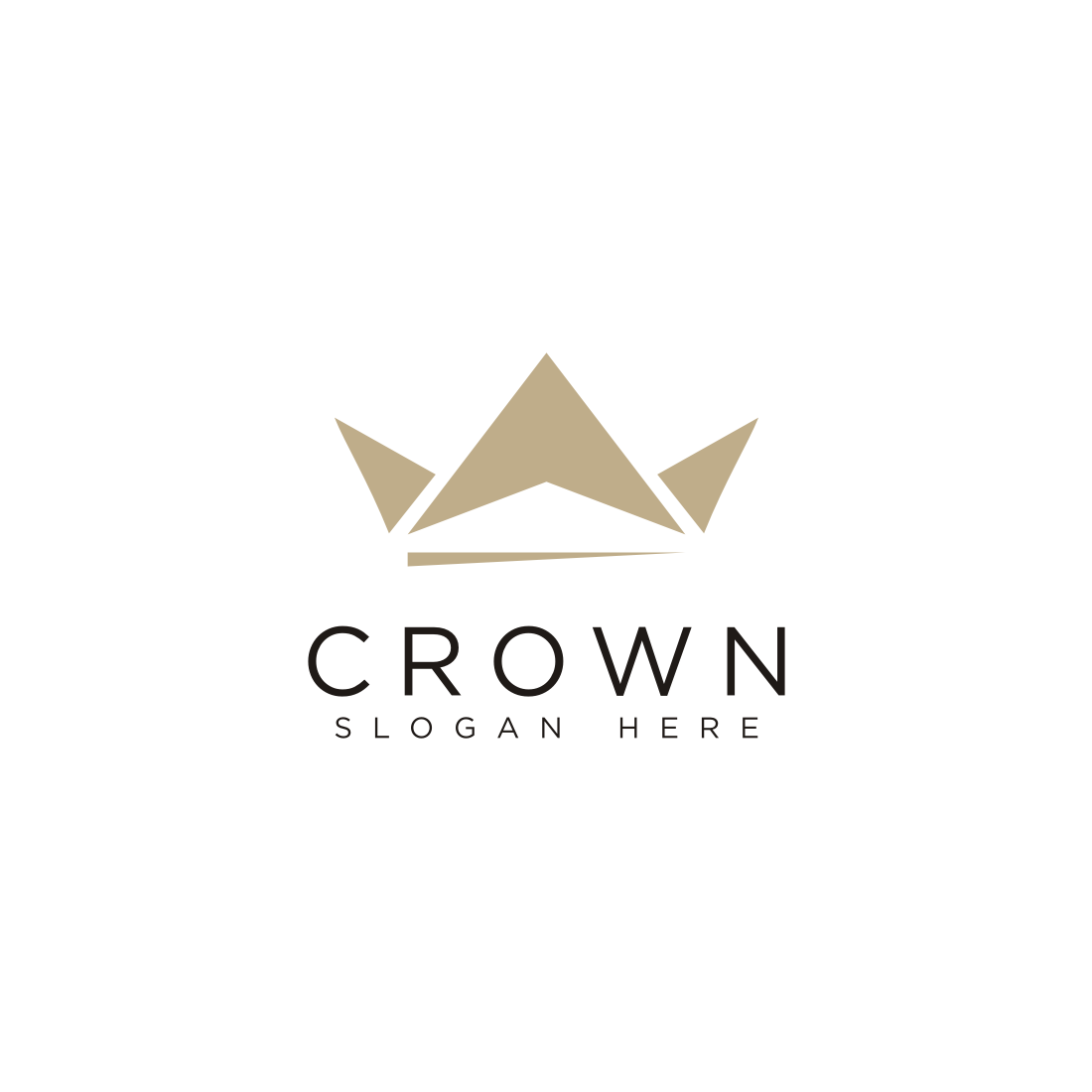 crown logo design vector - MasterBundles