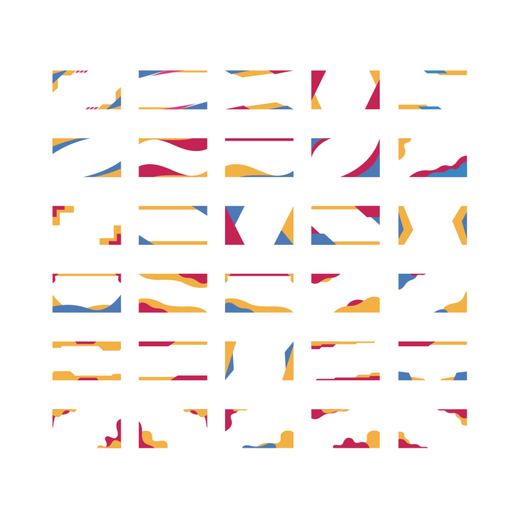 frame set logo design vector - MasterBundles