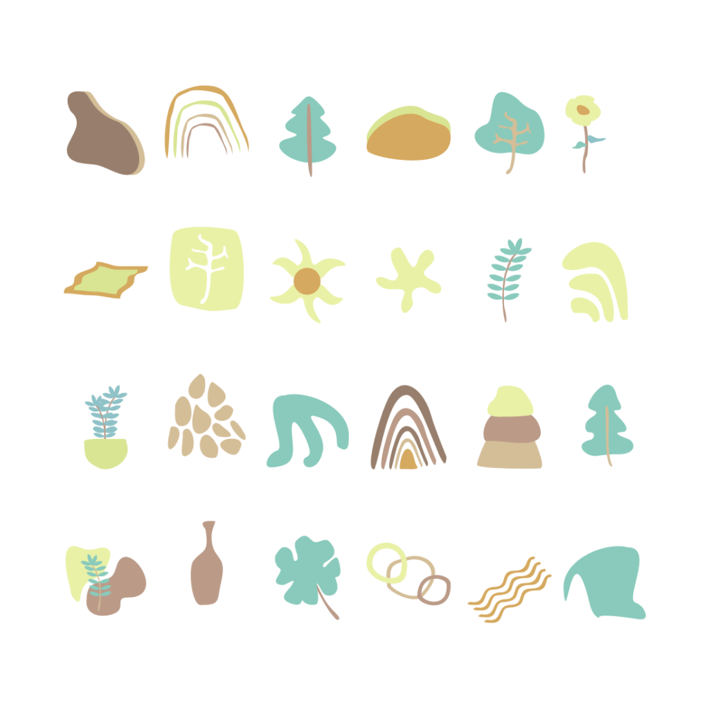 Aesthetic logo design vector - MasterBundles