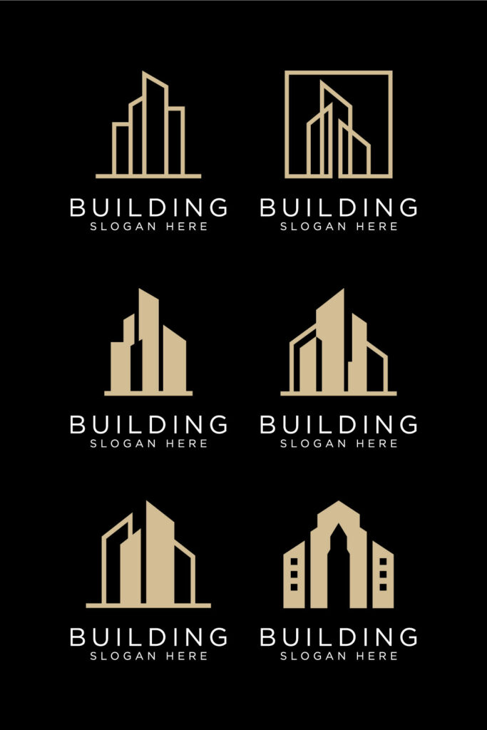 Building Set Logo Design - MasterBundles