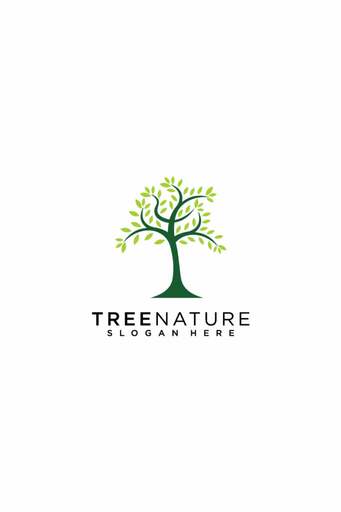 tree nature logo vector design - MasterBundles