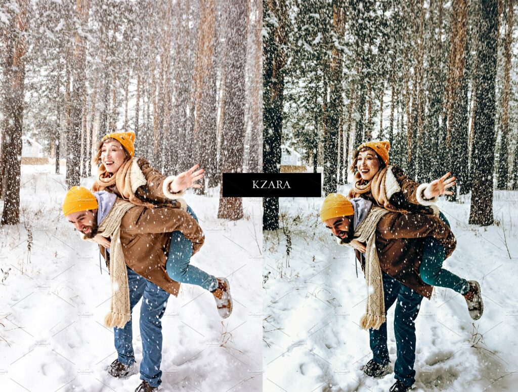 12 x Lightroom, Cinematic Winter – MasterBundles