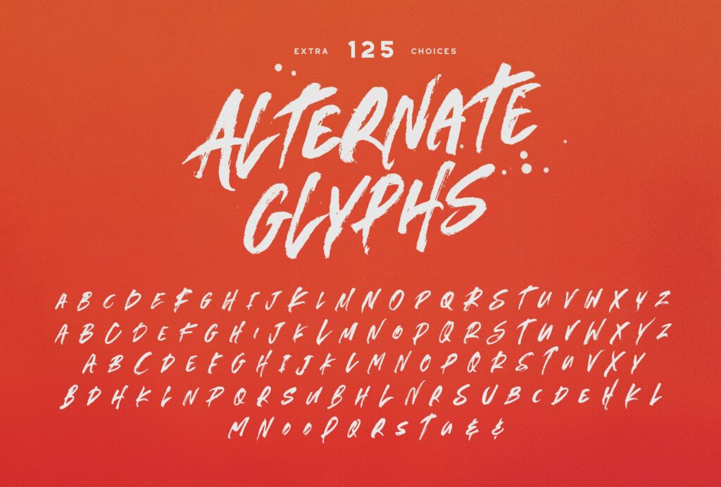 Outback Brush Font – MasterBundles