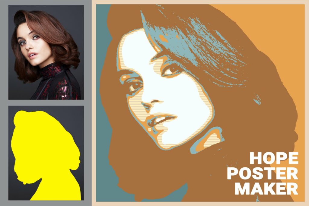 Hope Poster Maker PS Action – MasterBundles