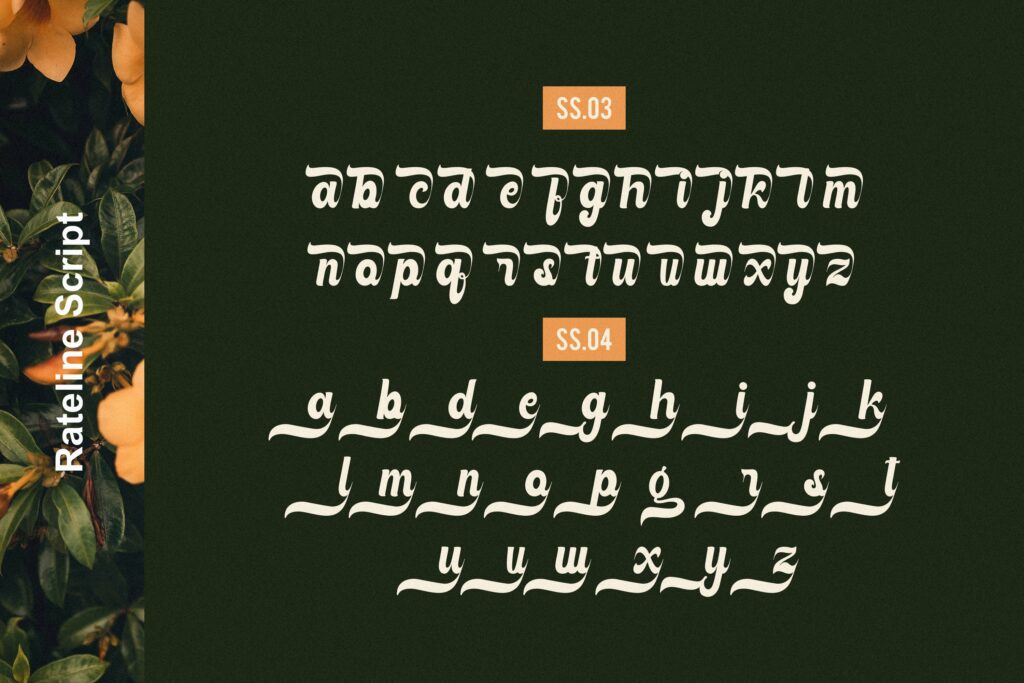 Rateline - Retro Script Font 2 Style – MasterBundles