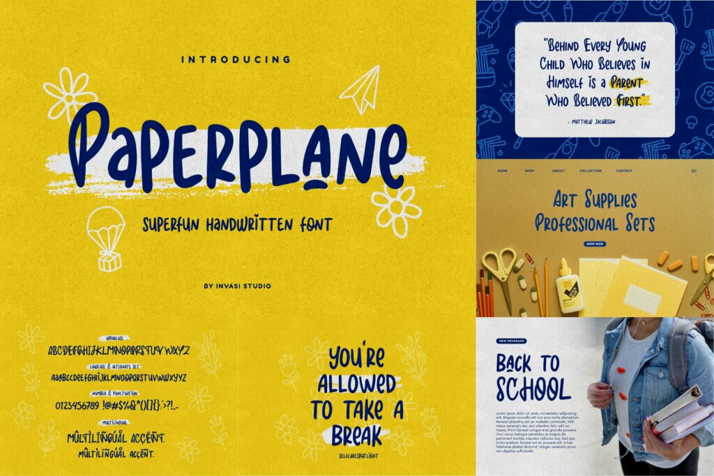 Playful Font Bundle SALE!! – MasterBundles