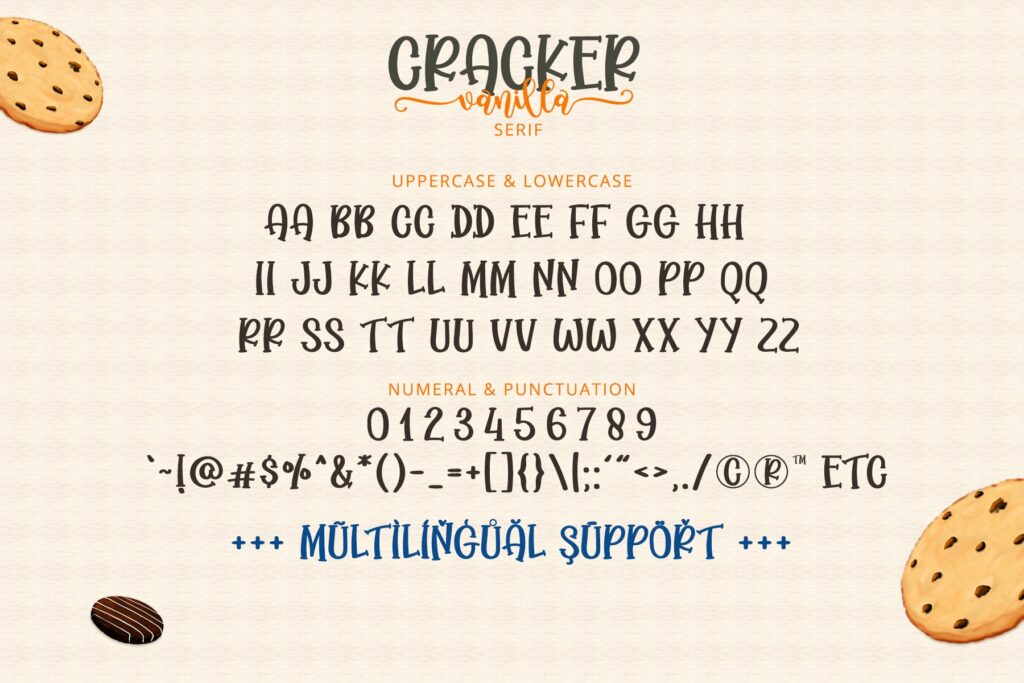Cracker Vanilla - Cute Pretty Font – MasterBundles