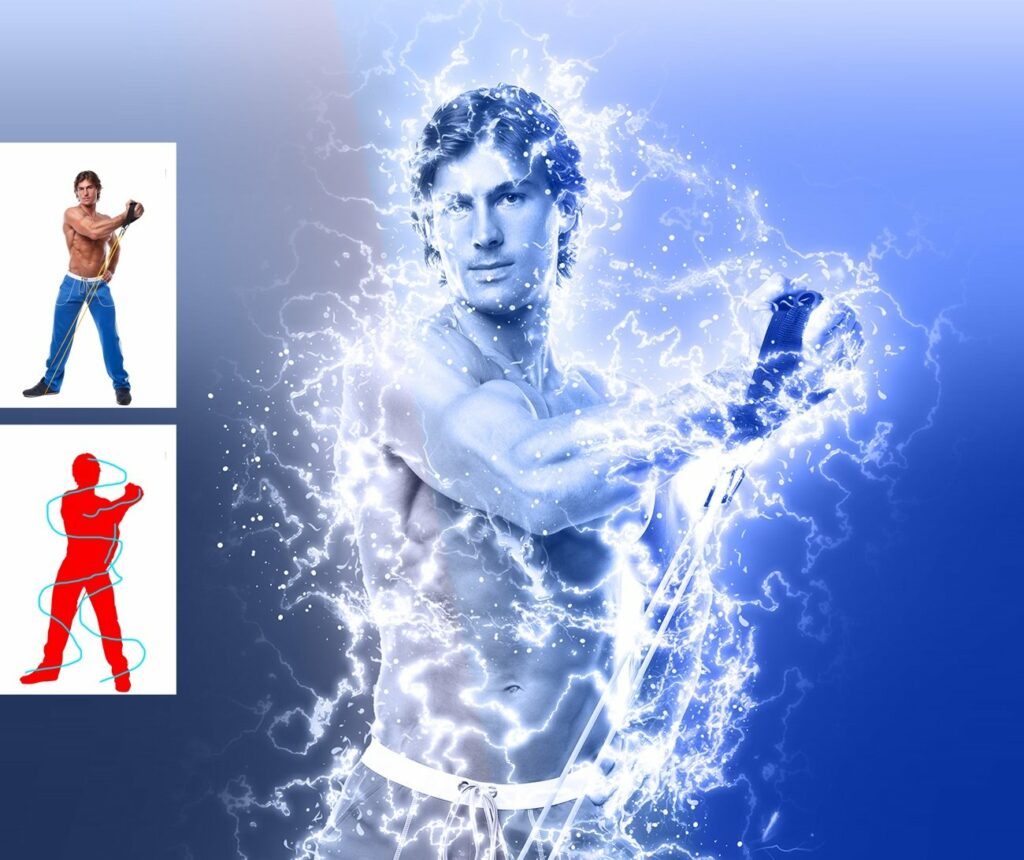 Electricity Lightning Effect – MasterBundles