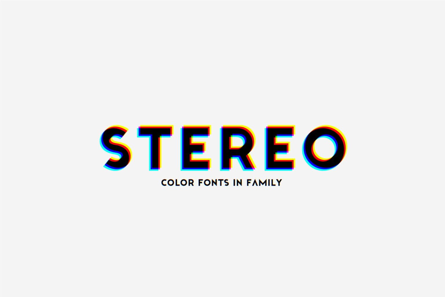 STEREO. Font Family. – MasterBundles