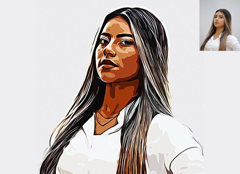 Vexel Art Portrait Photoshop Action – MasterBundles