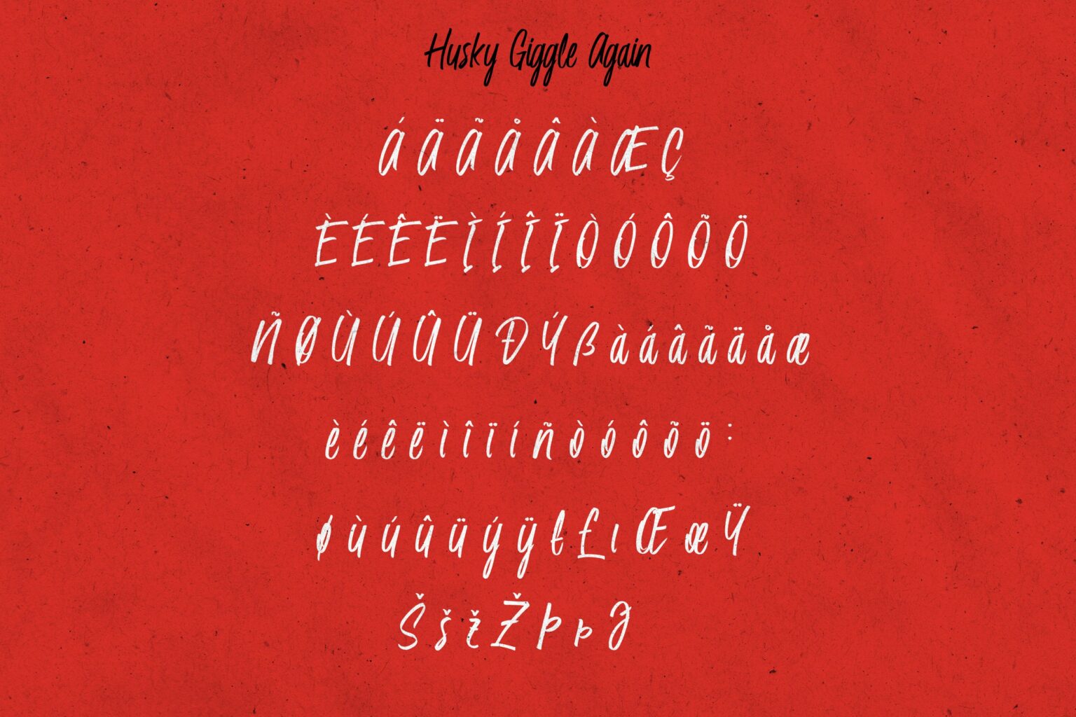 Husky Giggle - Handwriting Font – MasterBundles