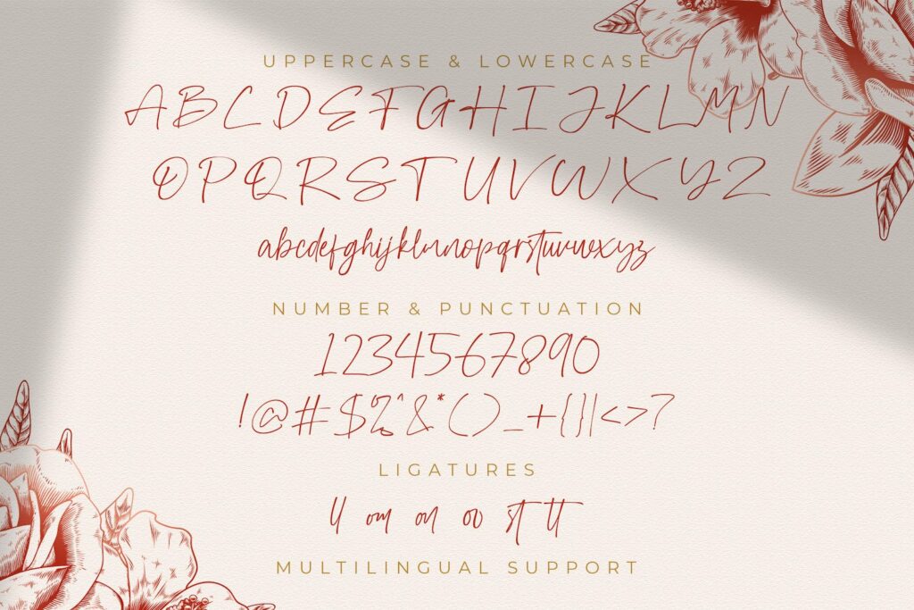Vatteny Rose - Signature Script Font – MasterBundles