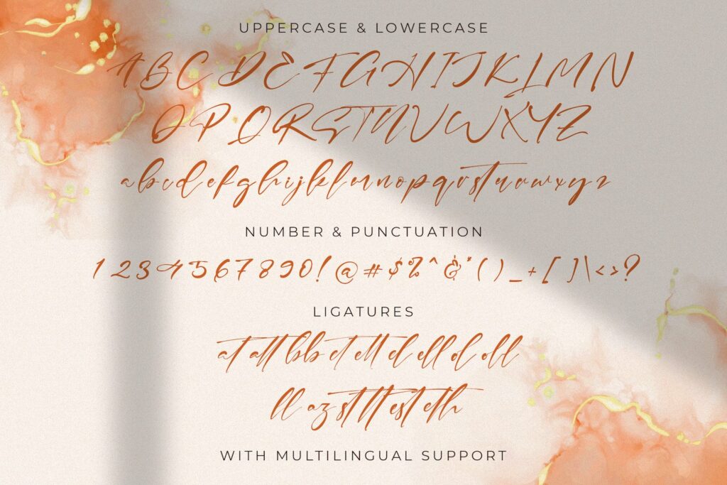 Angelina Rachmi - Calligraphy Font – MasterBundles