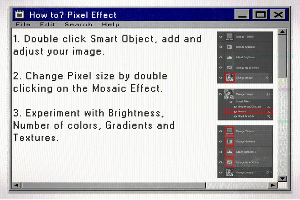 Bit Master - Bitmap PSD Template – MasterBundles