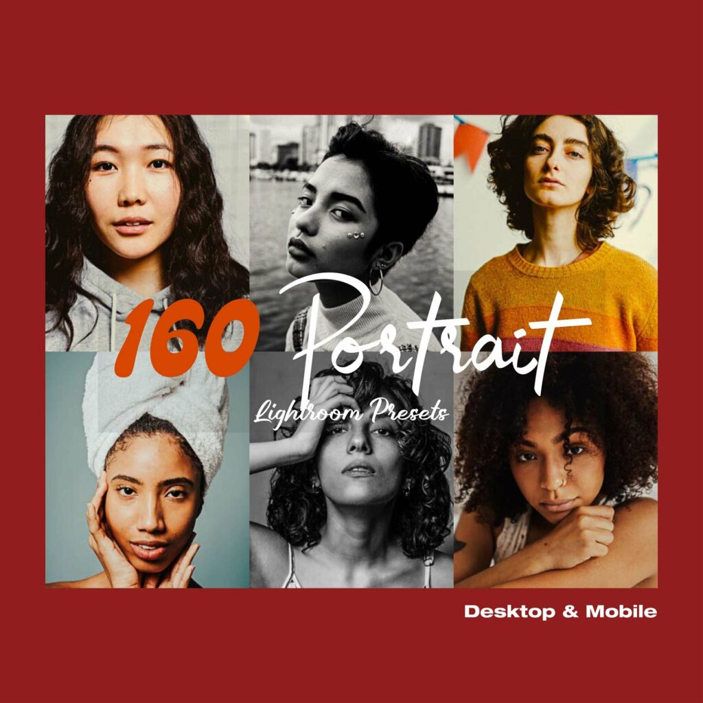 180 Portrait Bundle Lightroom Preset – MasterBundles