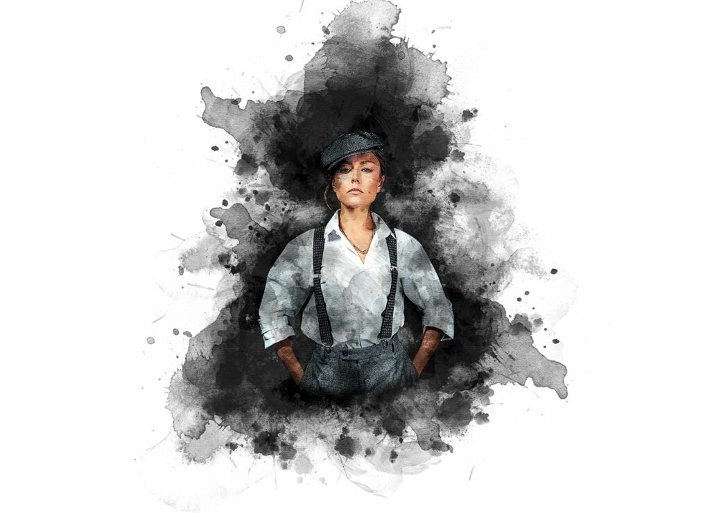 Ink Bleed Effect Photoshop Action – MasterBundles