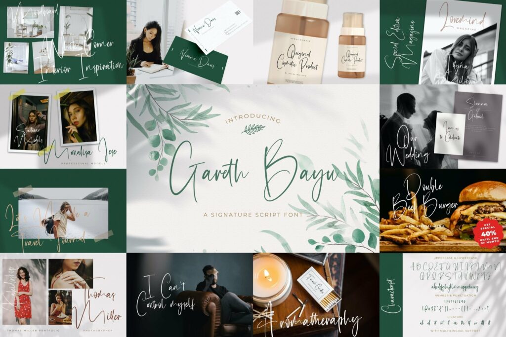 Handwritten Font Bundle Vol 4 – MasterBundles