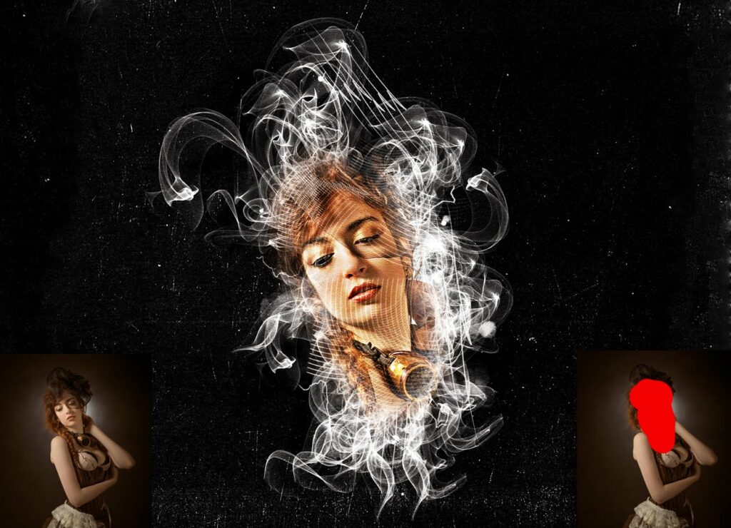 Smoke Sketch Photoshop Action – MasterBundles