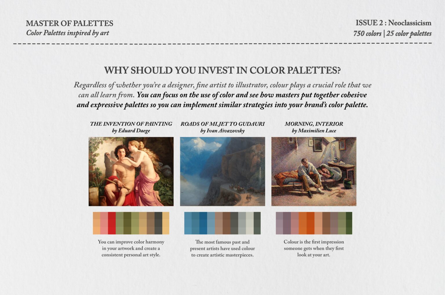 Neoclassicism Procreate Palettes – MasterBundles