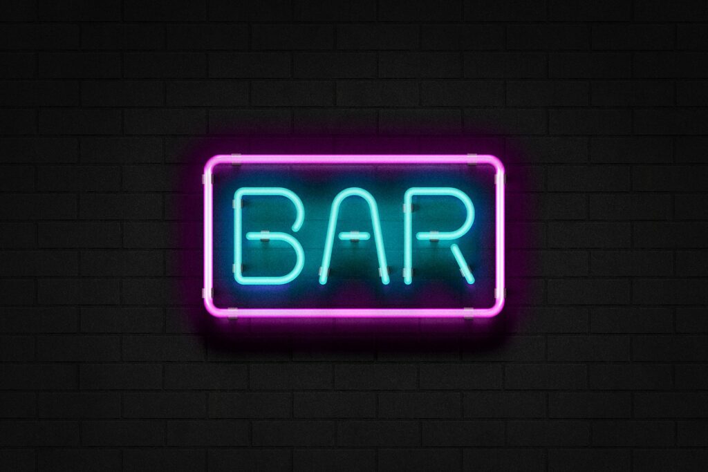 Neon Sign Photoshop Effect – MasterBundles