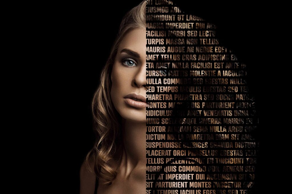 Cut Out Text Overlay Effect – MasterBundles