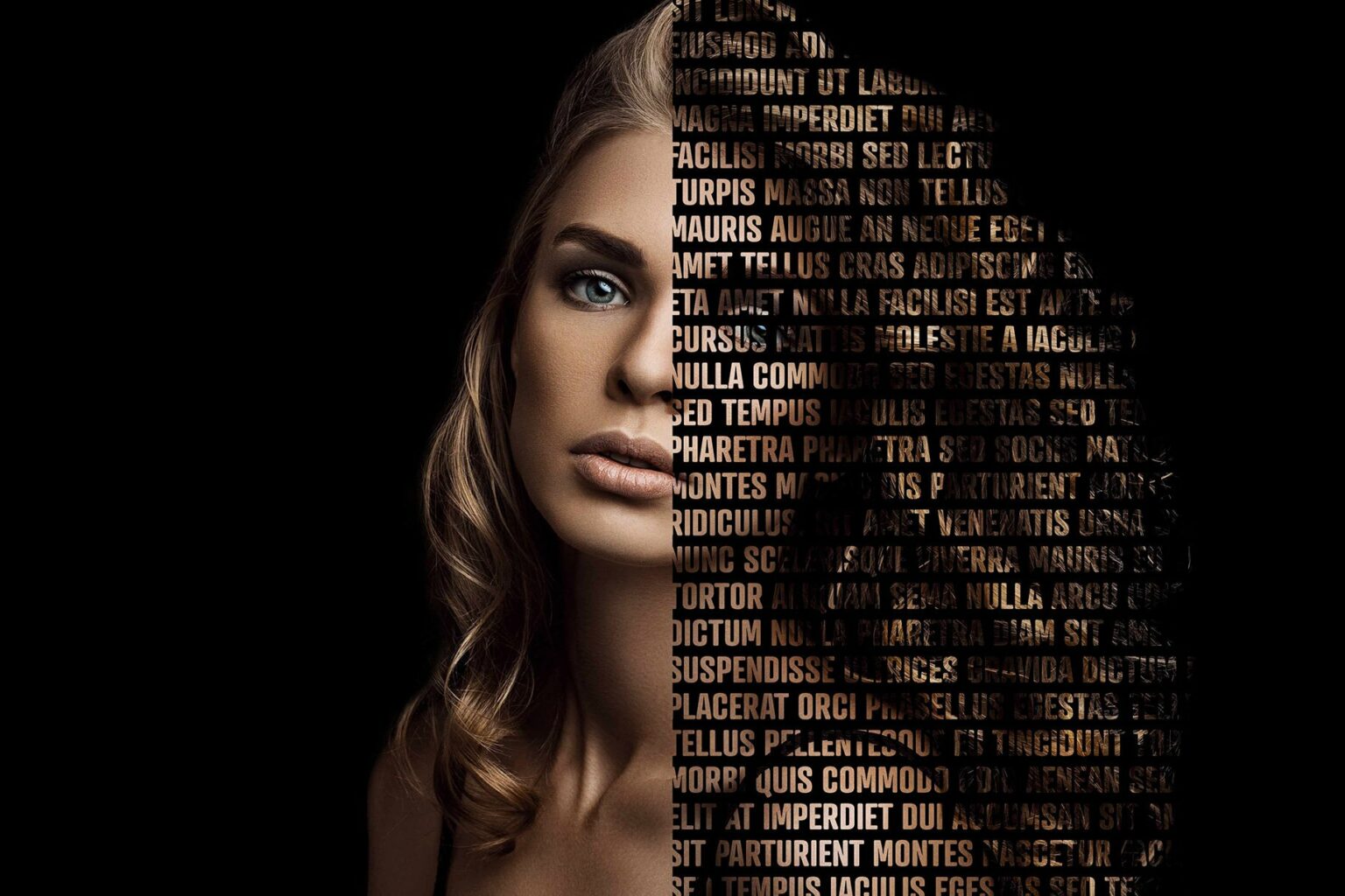 Cut Out Text Overlay Effect – MasterBundles