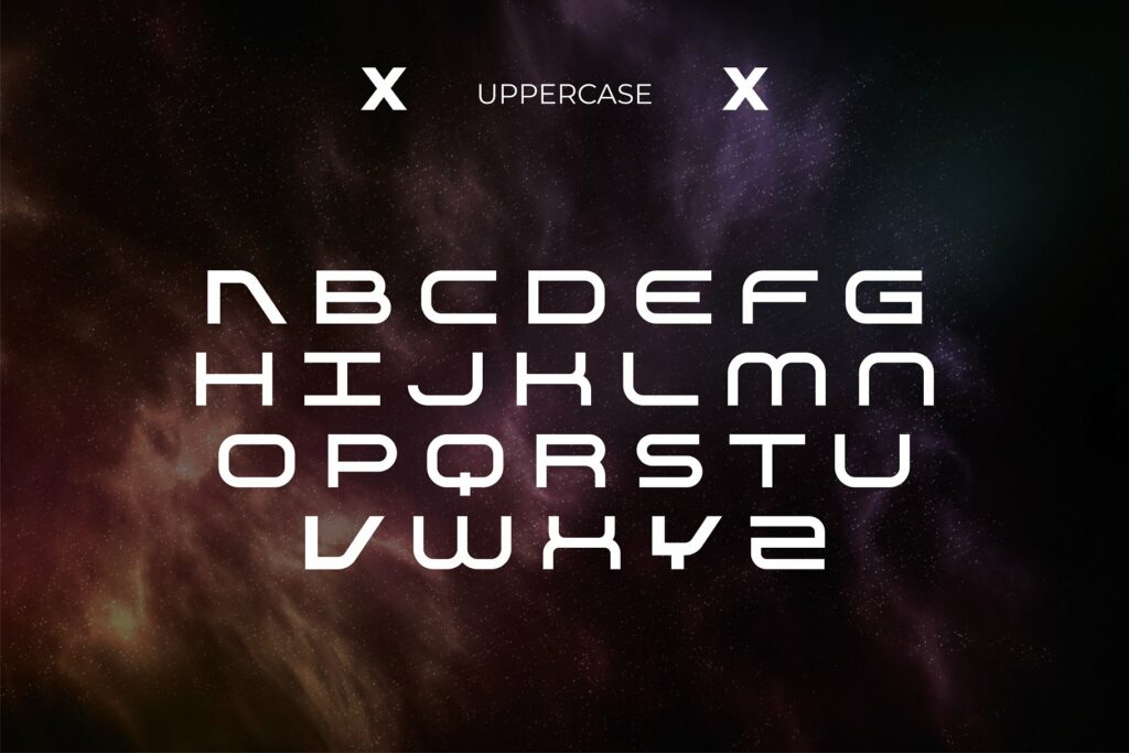 Zaiden - Futuristic Typeface – MasterBundles