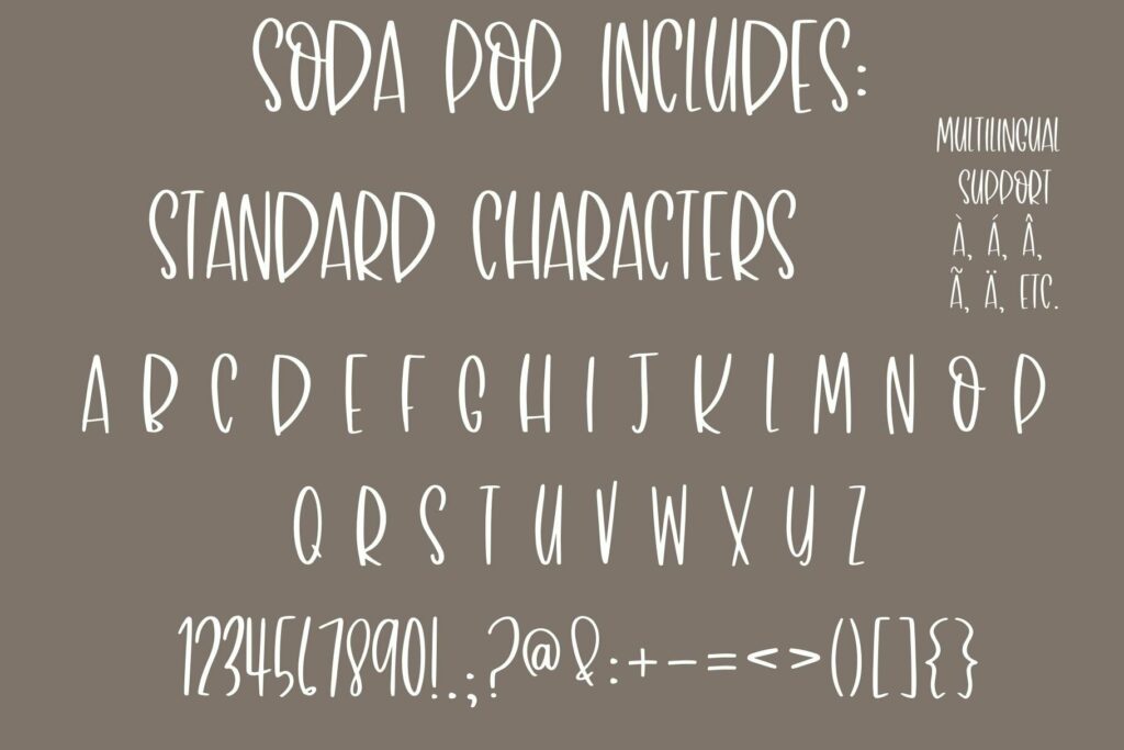 Soda Pop, Fun Handwritten Font – MasterBundles