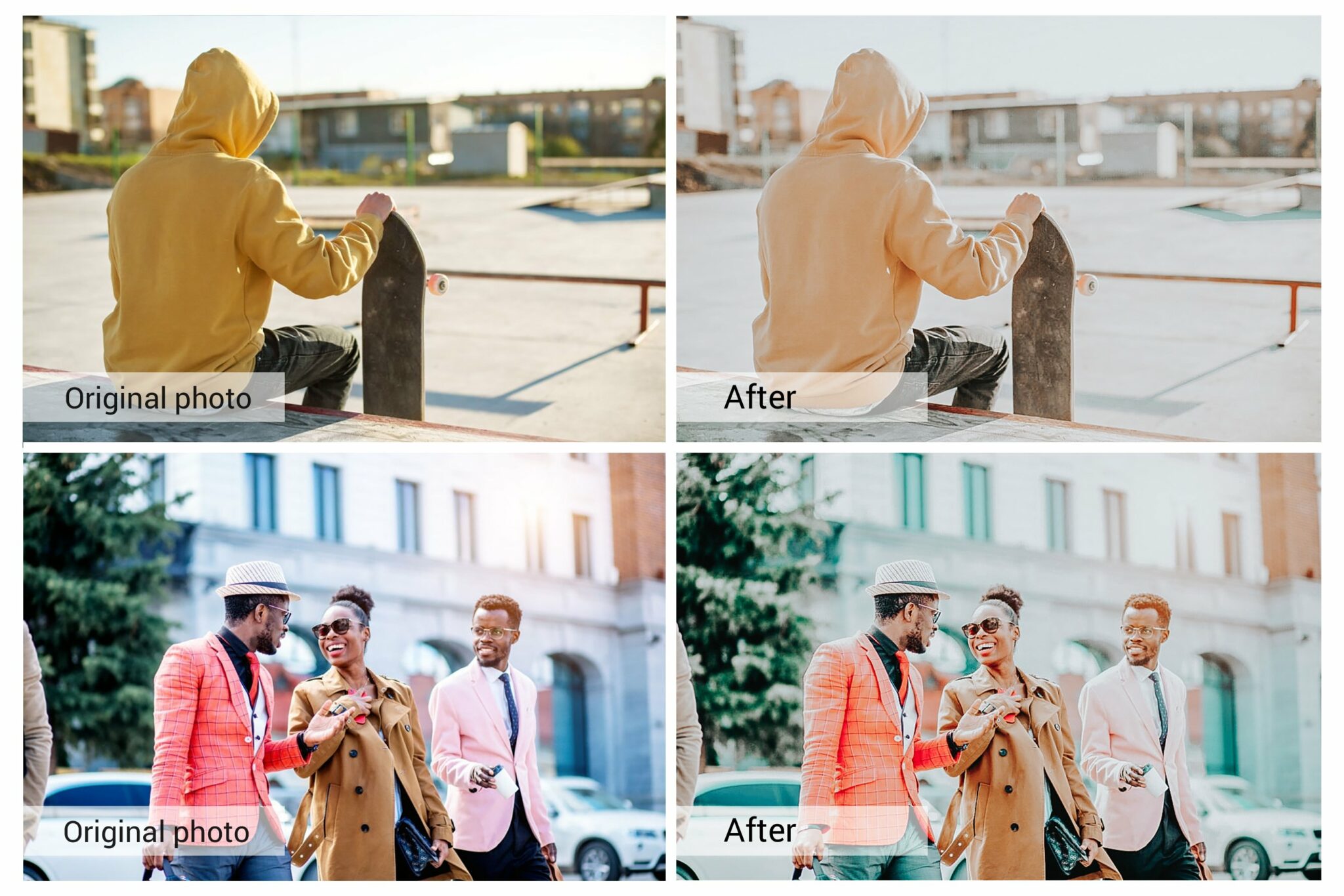 Sun Matte Presets, Photoshop actions – MasterBundles