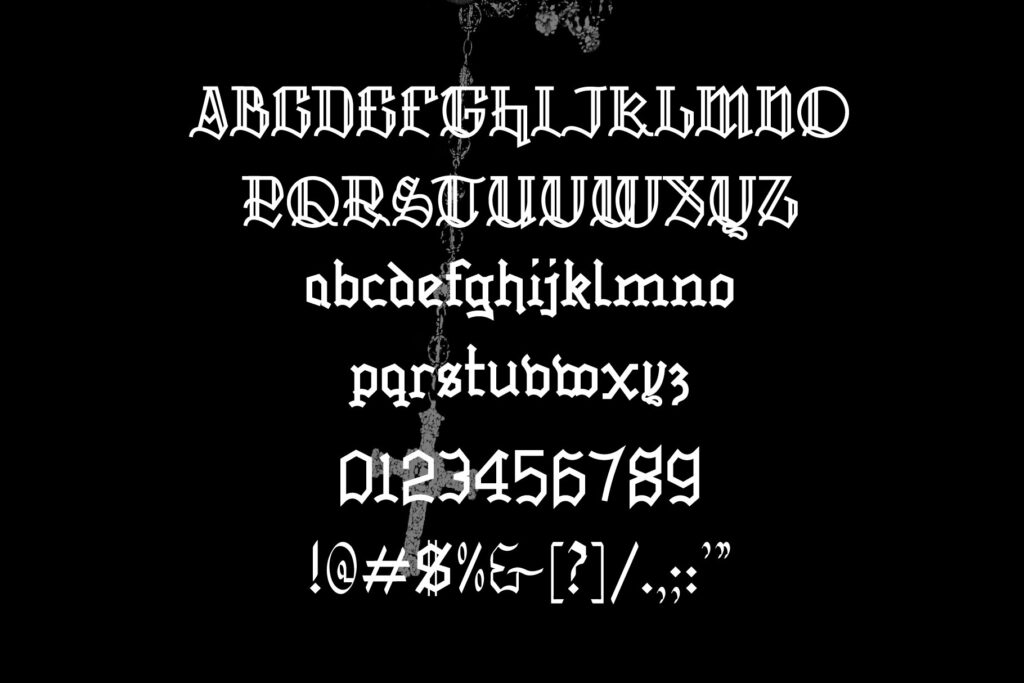 Queen Magic - Blackletter Font – MasterBundles