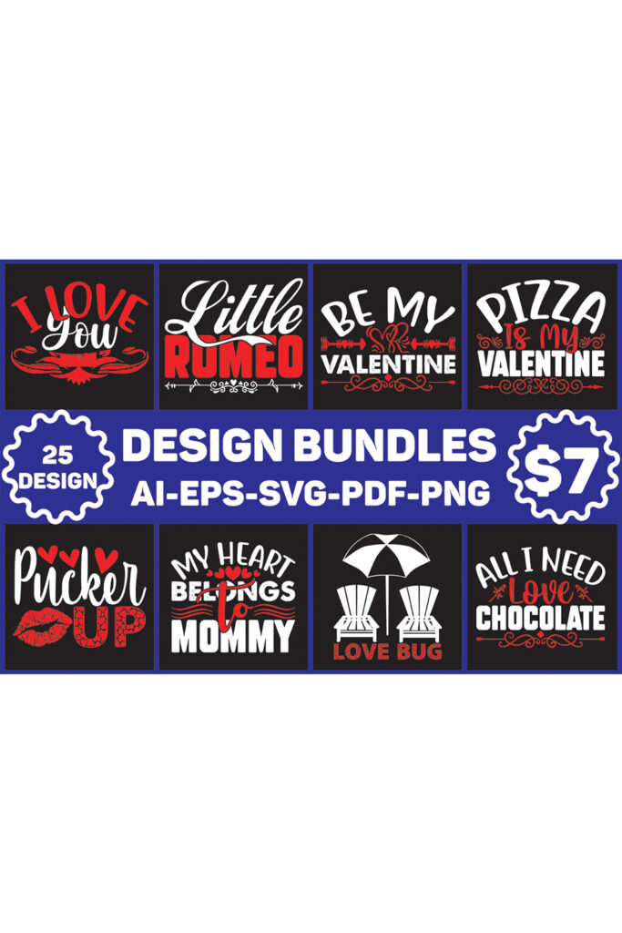 Cool Valentine's Design - MasterBundles