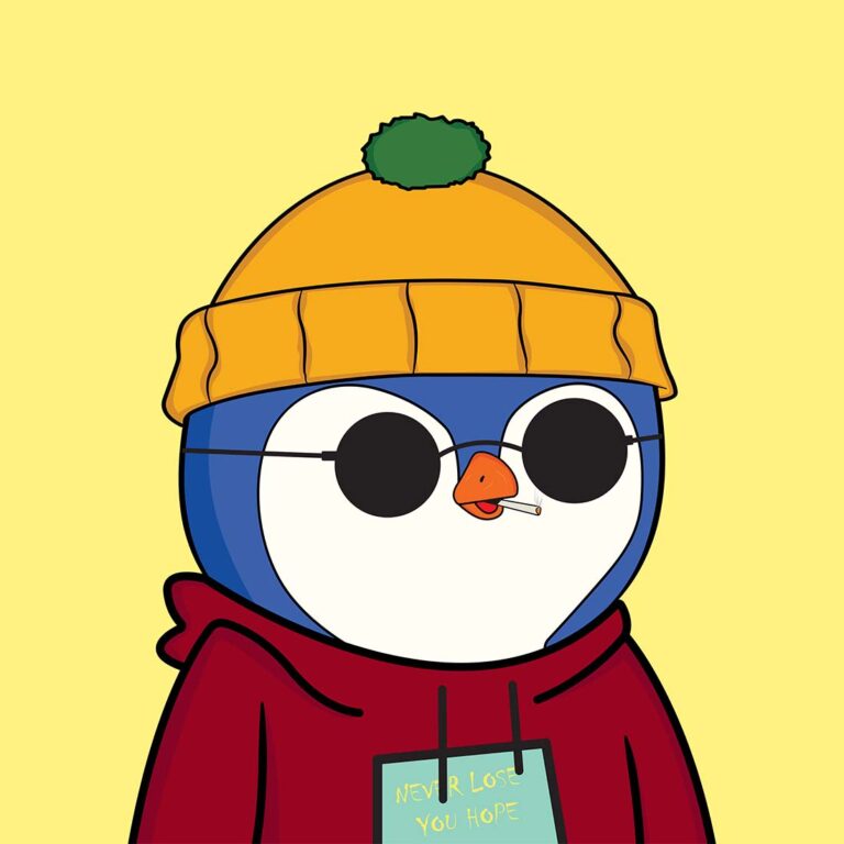 Unique 10 penguins NFT design, Digital art design - MasterBundles