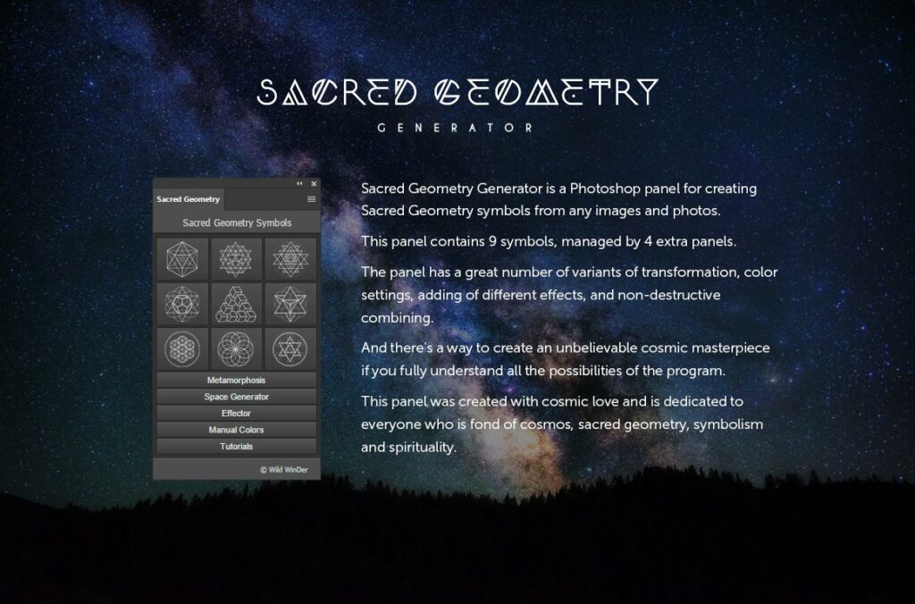 Sacred Geometry Generator – MasterBundles