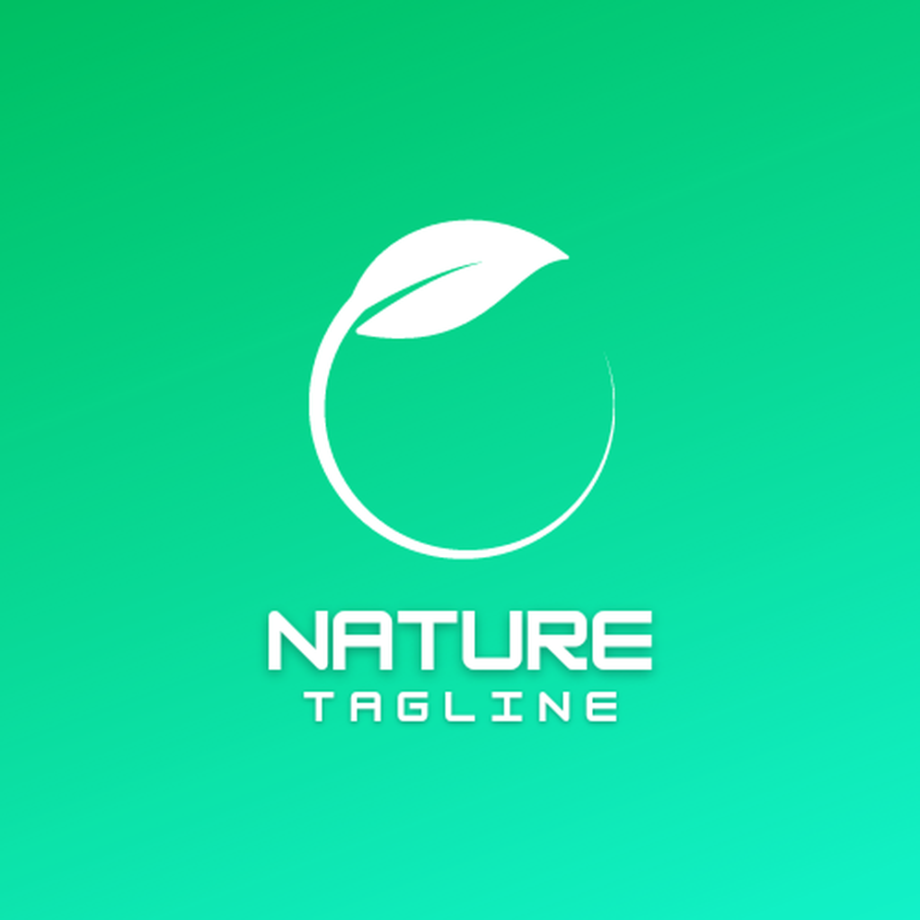 Minimalist Nature Logo Design - MasterBundles
