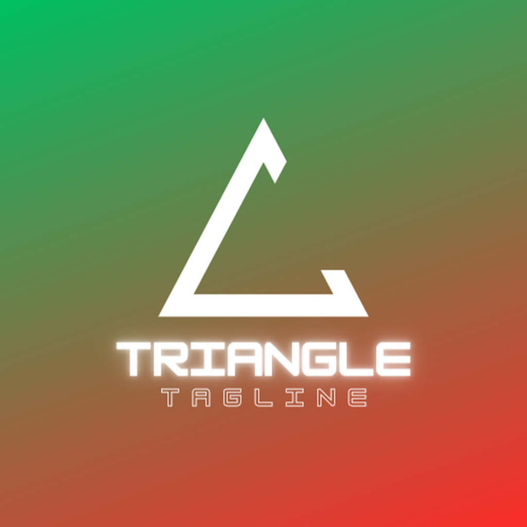 Minimalist Triangle Logo Design - MasterBundles