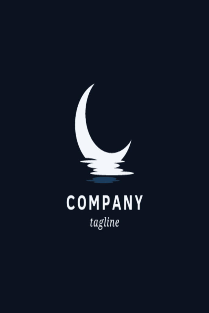 Moon Light Logo Design - MasterBundles