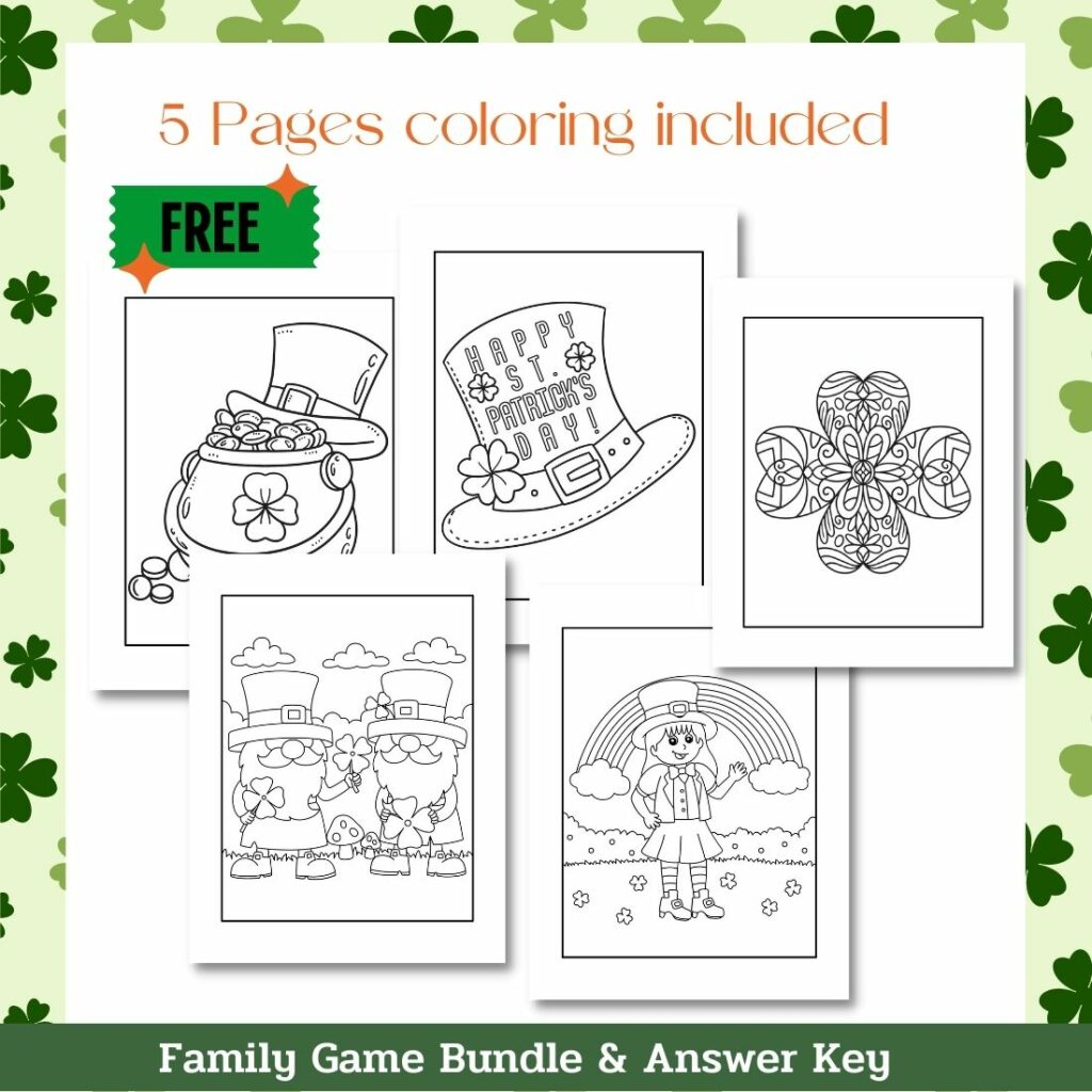St. Patrick s Day Game Bundle - MasterBundles