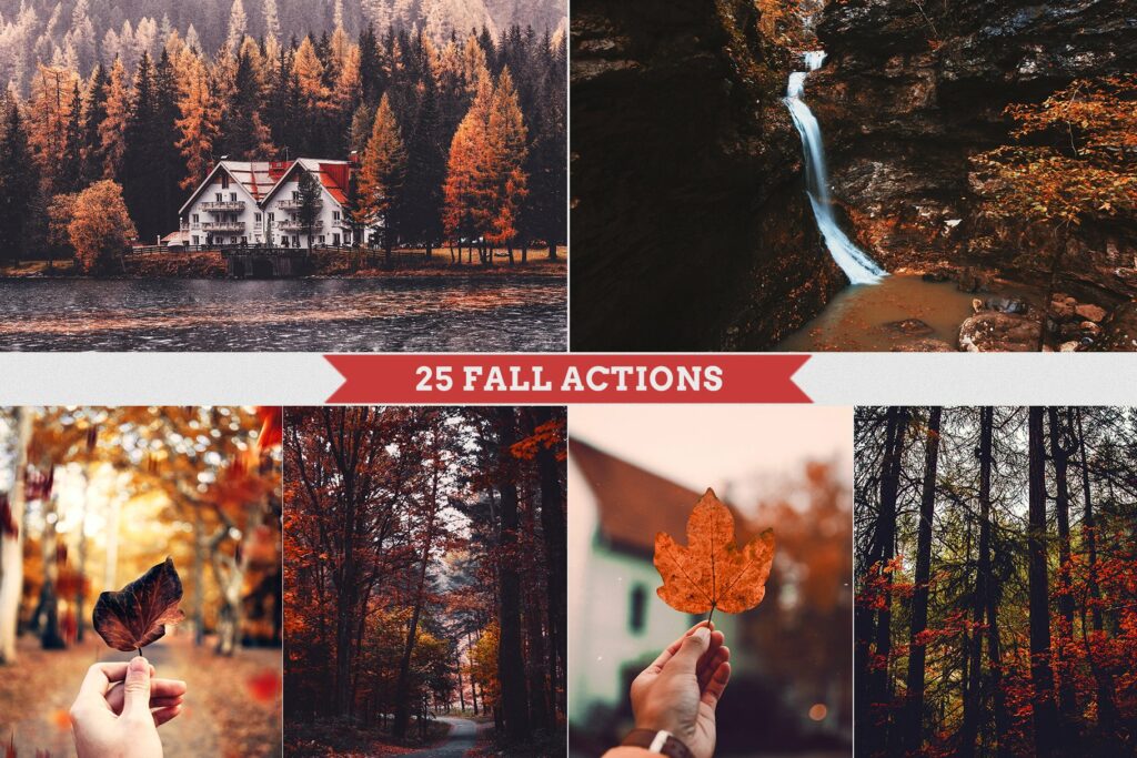 Fall - Autmun Photoshop Actions – MasterBundles
