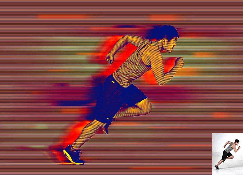 Speed Effect Photoshop Action – MasterBundles