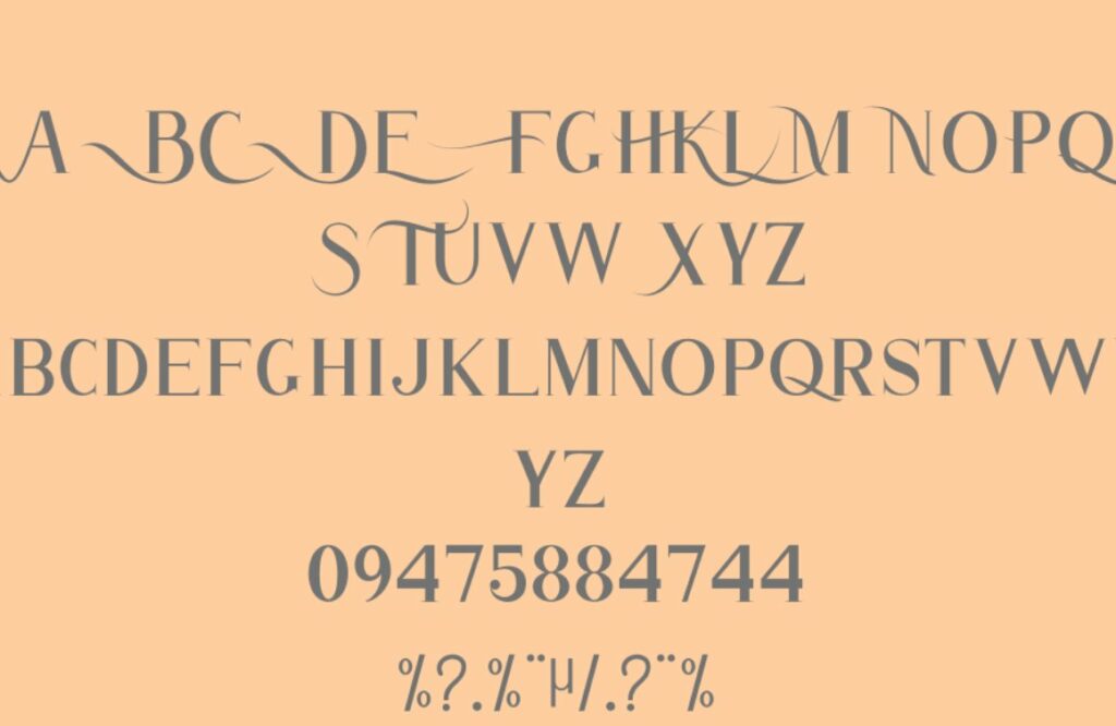 Modern Display Font | Serif – MasterBundles