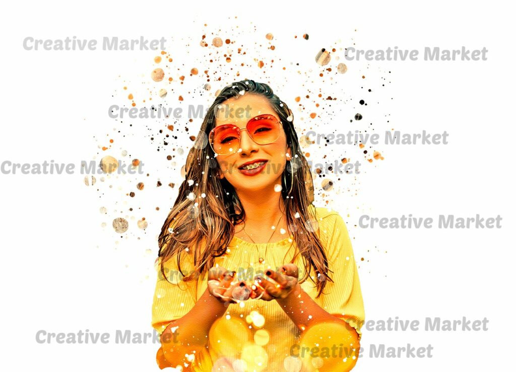 Paint Splatter Photoshop Action – MasterBundles